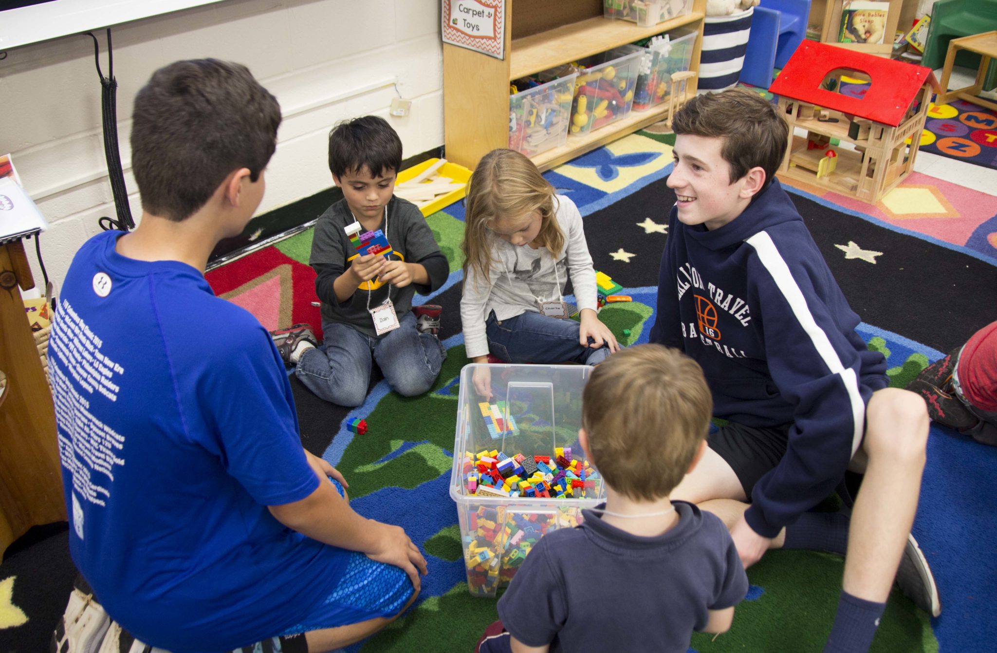 buddy playing - Congressional School